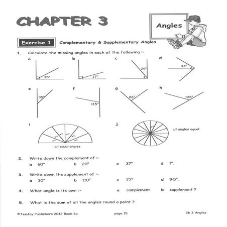 3 level 3a hw chapter 3 angles | PDF