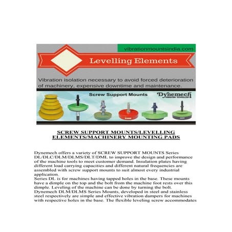 3 leveling elements | PDF