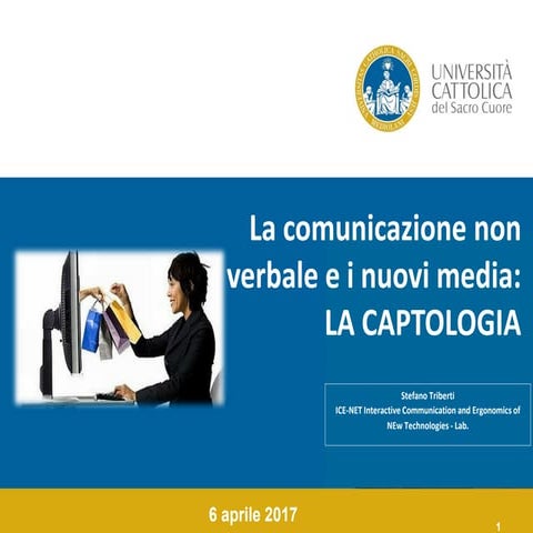 Lezione di Captologia di Stefano Triberti | PPT