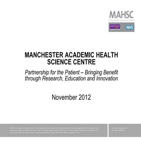 Linda Magee - Manchester Academic Health Sciences Network (MAHSC ...