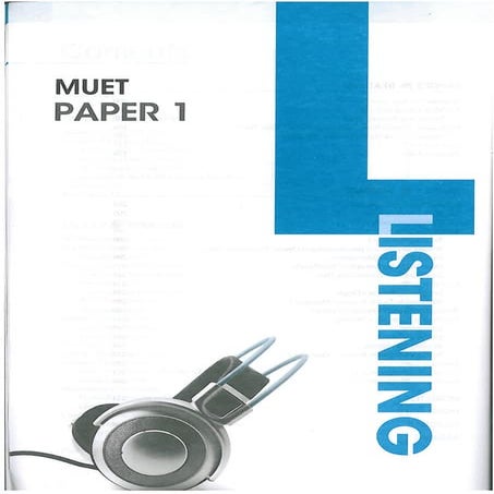 3 listening component (1) MUET | PDF