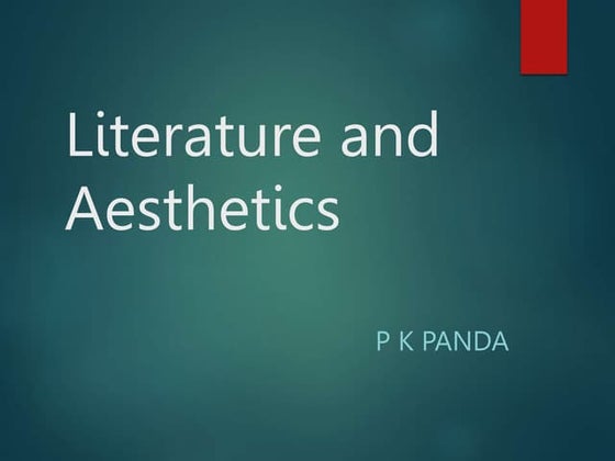 Values of Literature | PPTX | Fiction | Books and Literature