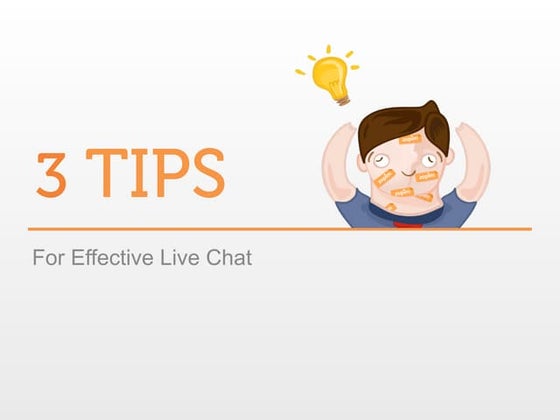 Live chat training, best practices and tips | PDF | Educational ...
