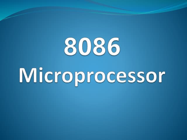 Pin diagram 8085 | PPTX