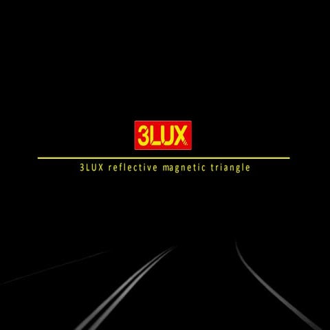 3LUX - Magnetic reflective triangle | PDF