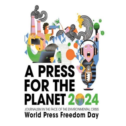 World Press Freedom Day 2024; May 3rd - Poster | PDF