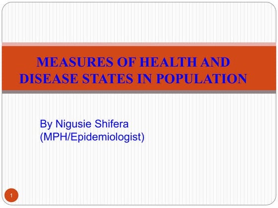 Epidemiological approach | PPT | Infectious Diseases | Diseases and ...