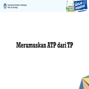 3_Menyusun ATP kumer yang baru di sekolahpdf | PPT