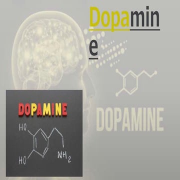 Dopamin deficiency | PPTX