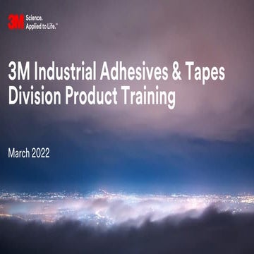 3M Tapes | PPT