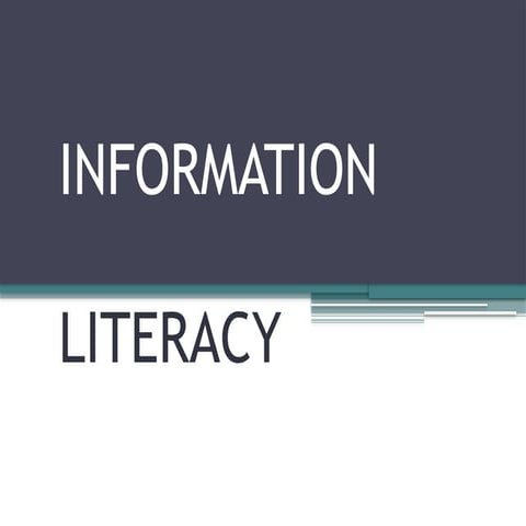 3 Media and Information Literacy powerpoint | PPTX
