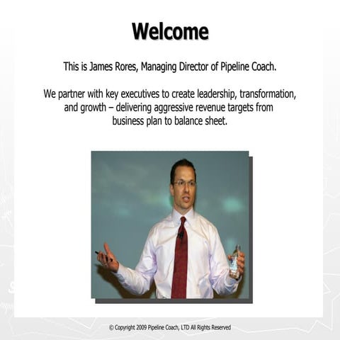 3 Min Intro To Pipeline Coach | PPT
