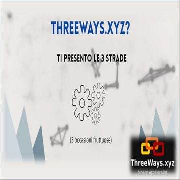 Three waysok | PPTX
