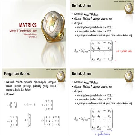 3 mtl matriks_1 print | PDF