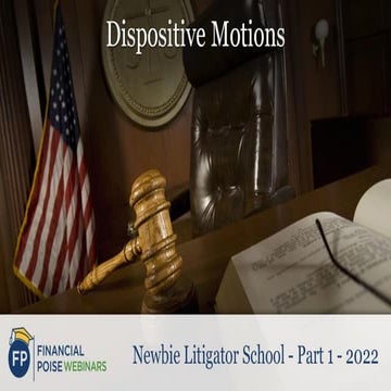 Dispositive Motions | PPT