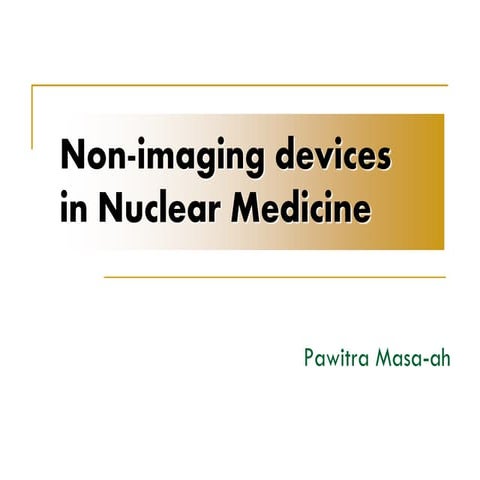 Non-Imaging Devices | PDF