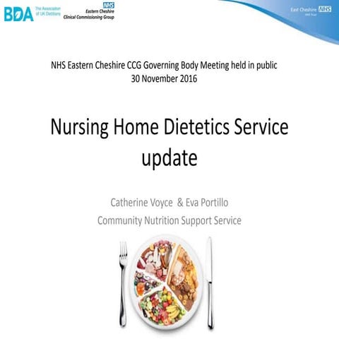Nursing home dietetics service update | PPTX