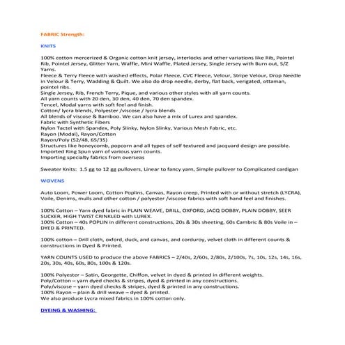 Simran Textiles (presentation)