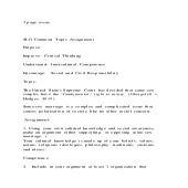 3 page essay SLO Common Topic AssignmentPurposeImpr | PDF