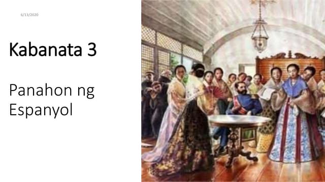 Panahon ng kastila | PPTX