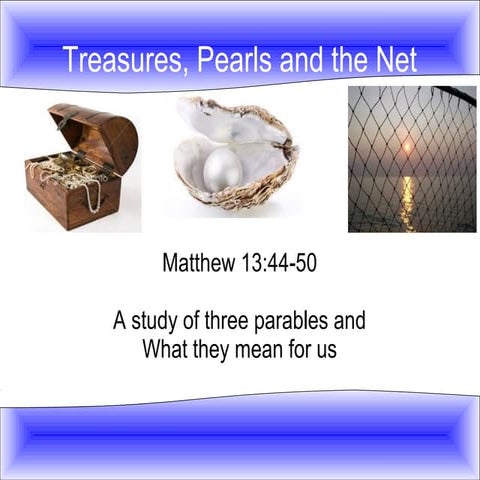 3 parables | PPT