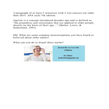 3 paragraph of at least 5 sentences with 2 cite sources not older th.docx