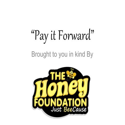 Pay It Forward | PPT