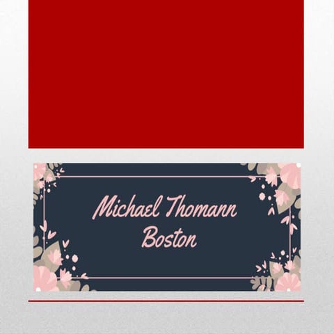 Michael Thomann in Boston | PDF