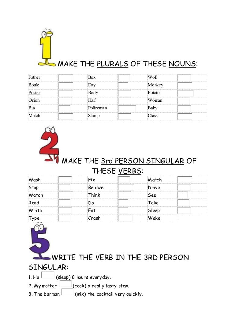 3 Person Singular Present Simple 3-person-singular-present-simple