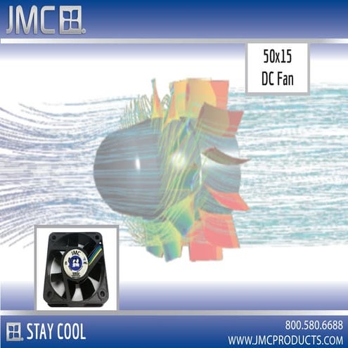 JMC 50x15 DC Fan | PDF