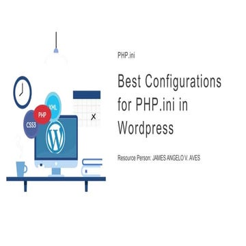 PHP ini Configuration.pptx | Web Development | Internet