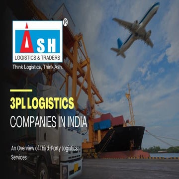 3PL Logistics Companies in India – Complete Overview of Third-Party ...