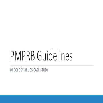 3 pmprb guidelines case studies presentation april 7 2020 mb | PPTX ...
