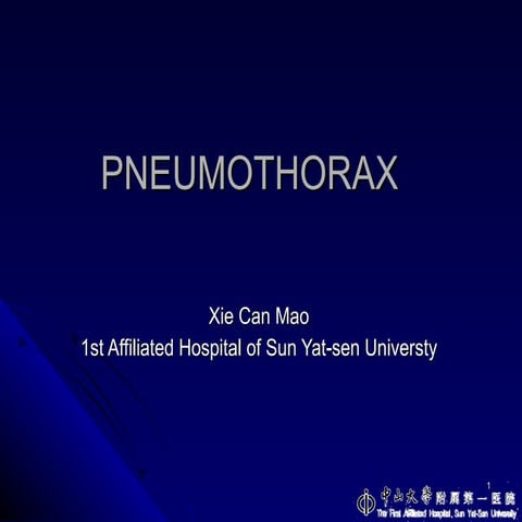 3 pneumothorax | PPT