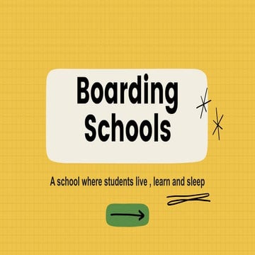 BOARDING SCHOOLS | PPT