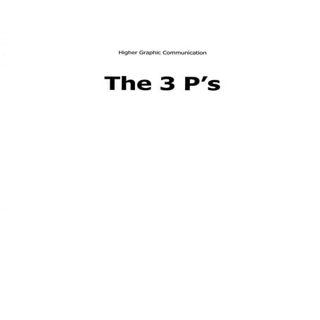 3 Ps | PDF