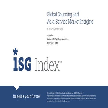 3Q17 Global ISG Index | PDF