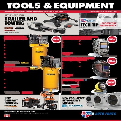 Auto Tools Fyler – CarQuest – AutoBarn.ca | PDF | Home Appliances ...