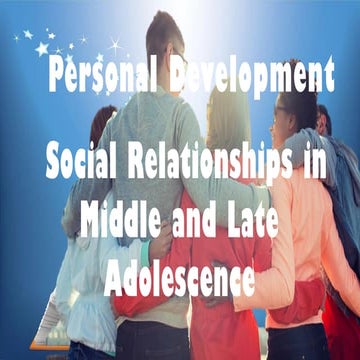 3_Q2-PERDEV.pptx Personal Relationship... | PPTX