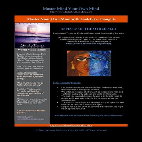 3rd campaign Master Your Own Mind | PDF | R&B/Soul/Funk | Music