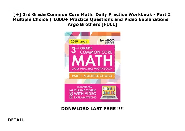 3rd Grade Common Core Math Daily Practice Workbook Part I Mul 3rd-grade-common-core-math-daily-practice-workbook-part-i-mul