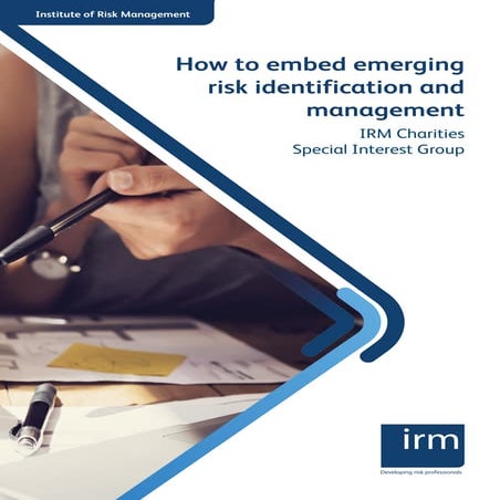 How to embed emerging risk identification and management IRMindia ...