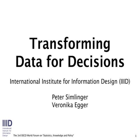 Transforming Data for Decisions | PDF