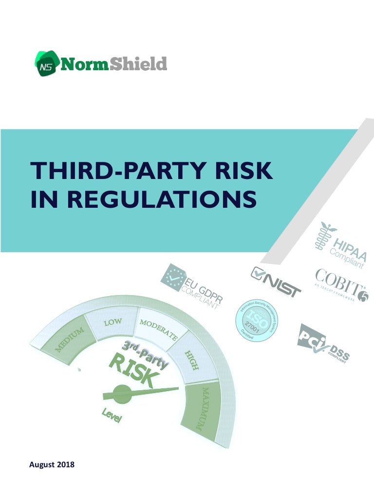 Third party risk management policy template - nzsweb