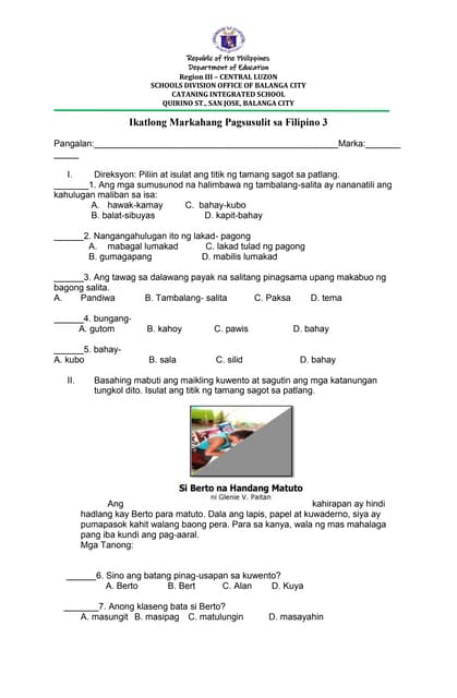 Periodical Test_FILIPINO grade 3_Q1.docx