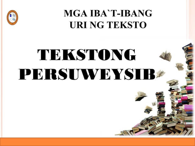 TEKSTONG PERSUWEYSIB | PPTX