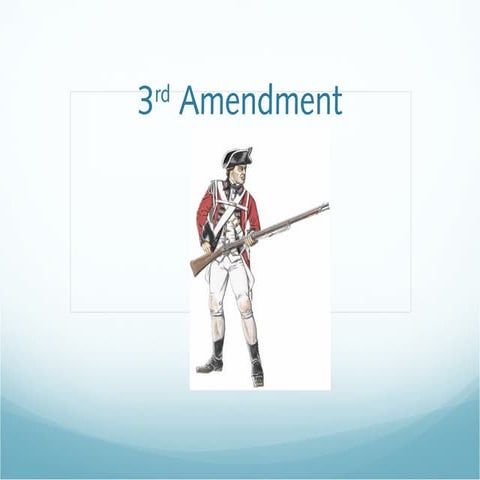 Third Amendment Clipart