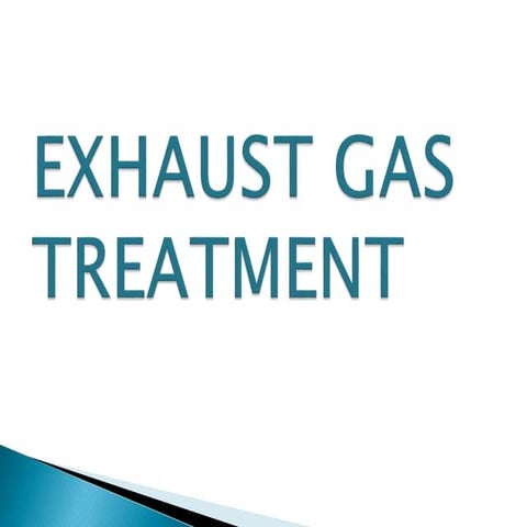 exhaust gas.pptx | Free Download