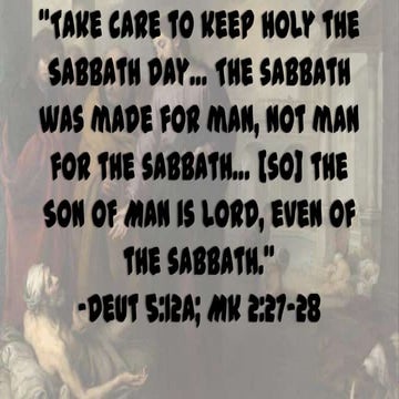 3rd commandment the sabbath | PPTX
