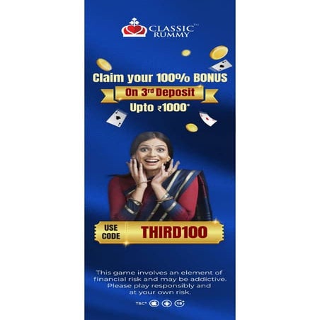 TRIPLE BONANZA – WELCOME OFFER @ Classic Rummy | PDF